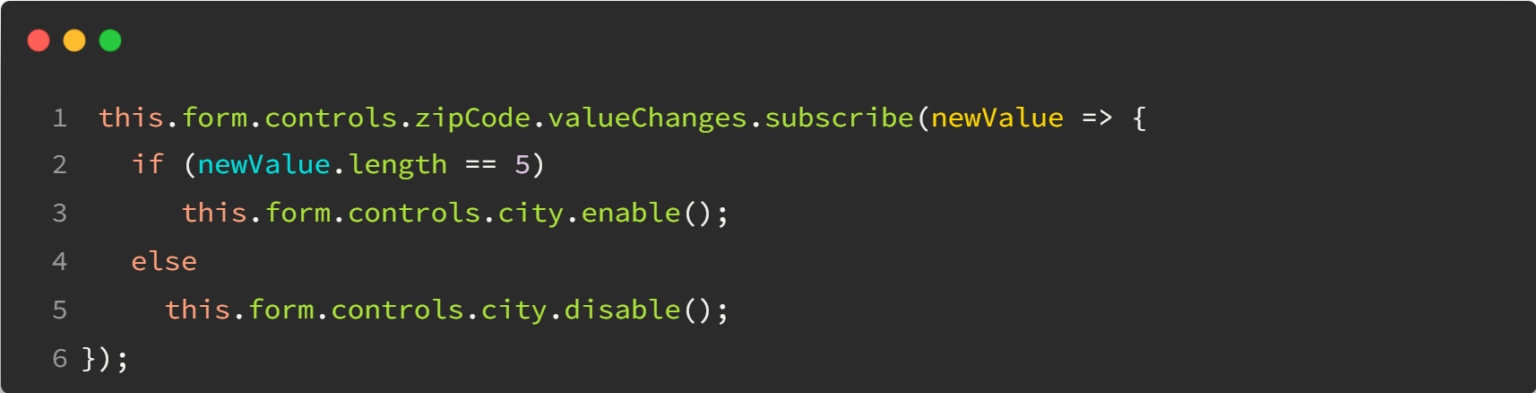 Reactive forms Observables | Angular Newsletter