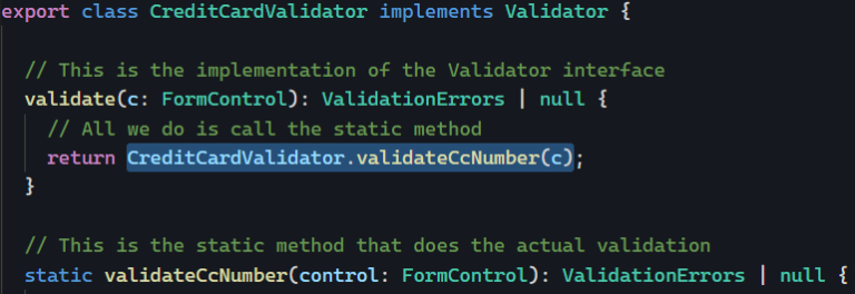 Using validation functions that work with both template-driven and ...