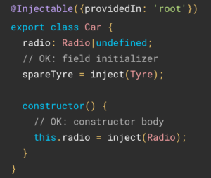 The inject() function | Angular Newsletter