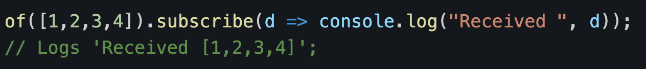 Rxjs Of And From Angular Newsletter