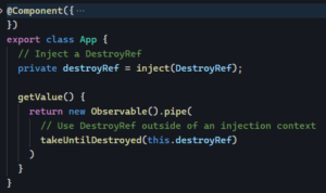 How to run code in an injection context? | Angular Newsletter