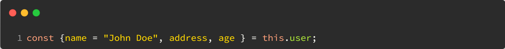 Object Destructuring With Javascript Angular Newsletter