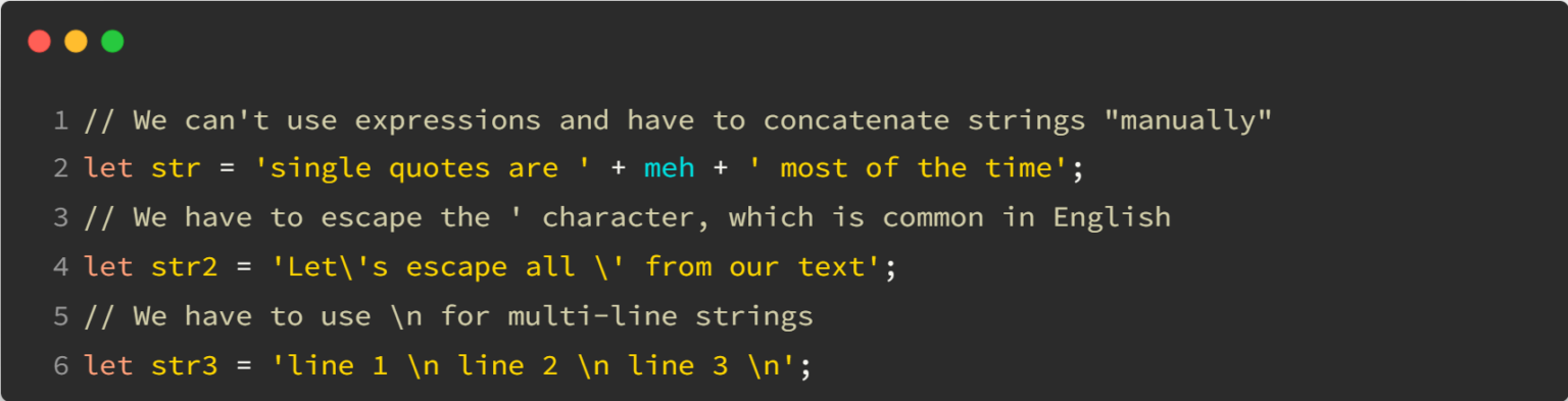 Backticks, double quotes, and single quotes | Angular Newsletter