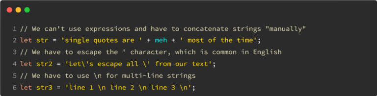 Backticks, double quotes, and single quotes | Angular Newsletter