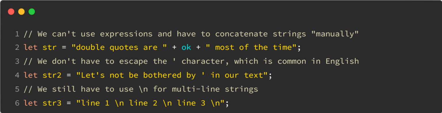 Backticks, double quotes, and single quotes | Angular Newsletter