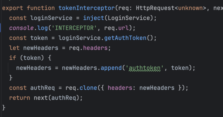 HTTP interceptors in Angular, using functions | Angular Newsletter